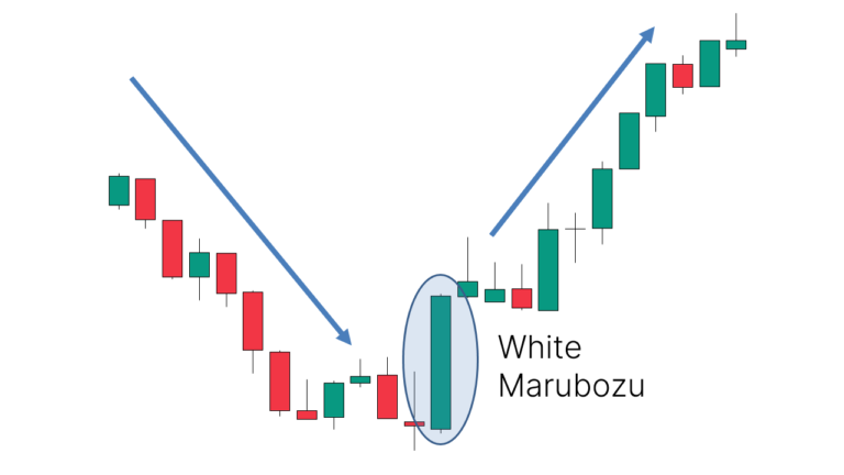 White Marubozu Candlestick Pattern - What Is And How To Trade - Living From Trading